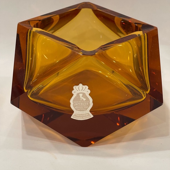 vintage Imperlux | Art | Vintage Rare Imperlux Handcut Lead Crystal ...